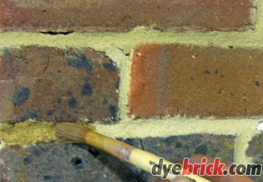 MORTAR TINTING | Dyebrick Gallery