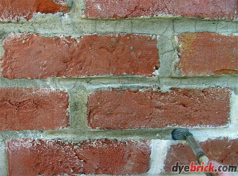 Applying Dyebrick 1 | Dyebrick Gallery