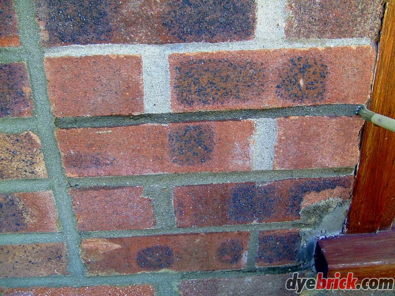 MORTAR TINTING / Adam: Dartford, England. - Charcoal & Khaki | Dyebrick ...